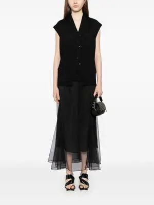 JNBY Tulle Maxi Skirt - Black