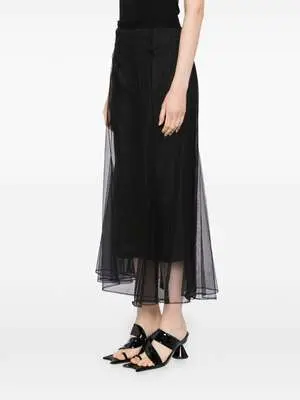 JNBY Tulle Maxi Skirt - Black