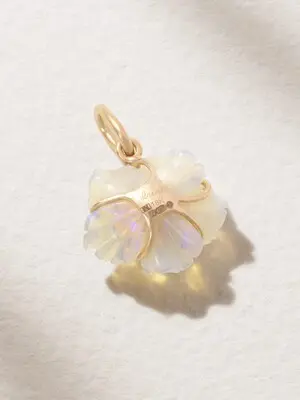 Irene Neuwirth Tropical Flower Opal Pendant