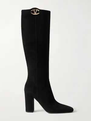 Valentino Garavani Square Toe Boots For Women