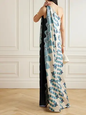 La DoubleJ Roy One-shoulder Maxi Dress