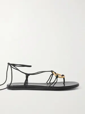 Proenza Schouler Embellished Leather Sandals