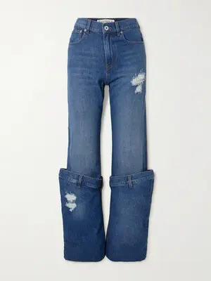 Jw Anderson Frill Jeans For Women