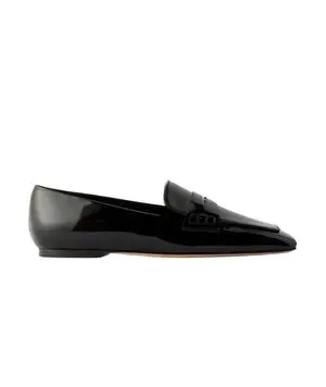 AeydĒ Tom Patent-leather Loafers - Black