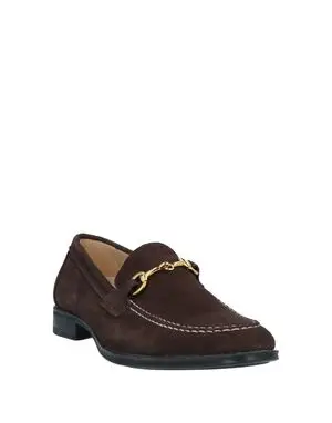 MANUFACTURE D'ESSAI Suede Loafers With Metal Appliqués