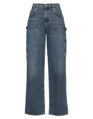 AGOLDE Organic Cotton And Lyocell Wide-leg Jeans