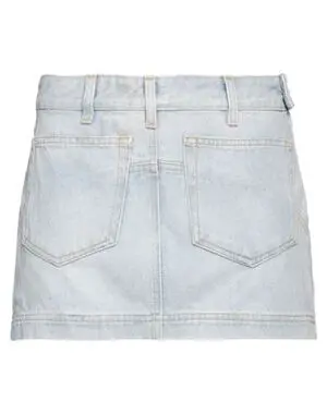 Relaxed Fit Denim Skorts