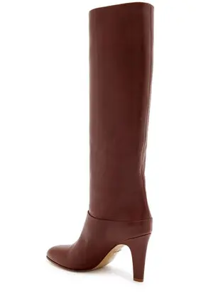 Chloé Eve 90 Leather Knee-high Boots
