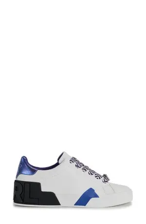 Karl Lagerfeld Paris Melora Sneaker - White/ Multi