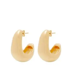 MISSOMA Organic Dome Hoop Earrings - Gold