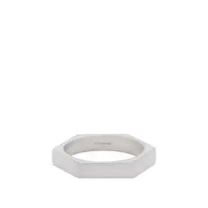 SERGE DENIMES Hex Ring - Silver