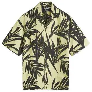 Jacquemus Jean Vacation Shirt - Black/yellow Foliage