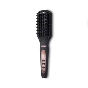 L'ANGE Le Vite Ceramic Straightening Brush - Black
