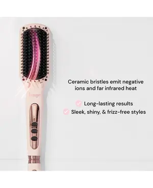 L'ANGE Le Vite Ceramic Straightening Brush - Blush