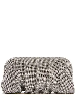 Benedetta Bruzziches BENEDETTA BRUZZICHES Venus La Grande Rhinestone Clutch - Crystalonsilver