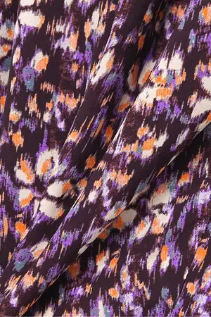 MARANT ETOILE Epolia Printed Crepe Dress