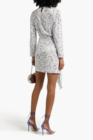 MARANT ETOILE Dulce Draped Mini Dress