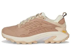 Merrell Moab Speed 2 Leather Waterproof Athletic Shoes - Brown