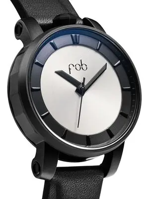 FOB PARIS R360 Concrete 36mm Watch - Silver