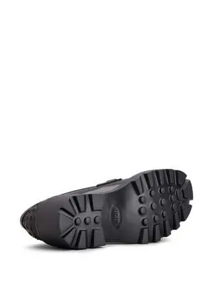 TOD'S 60mm Leather Loafers - Black