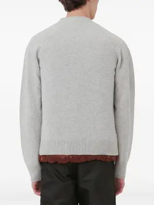 JW Anderson Satin-lined Cardigan - Grey