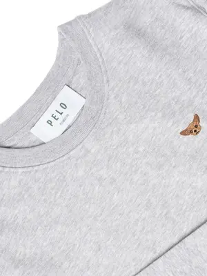 PELO FOUNDATION Chihuahua Embroidered Sweatshirt