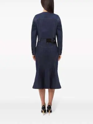 Nina Ricci Denim Midi Skirt