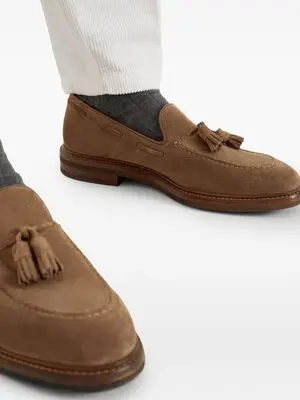 Brunello Cucinelli Suede Loafers