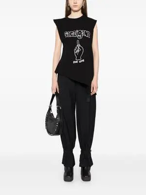 Sacai Belted Tailored Trousers