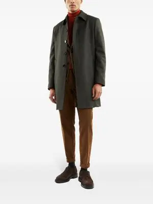 FAY Wool-cashmere Single-breasted Coat