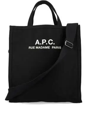A.p.c. Récupération Tote Bag - Black