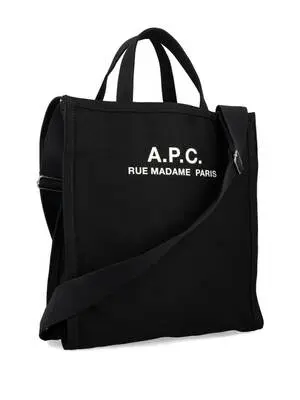 A.p.c. Récupération Tote Bag - Black