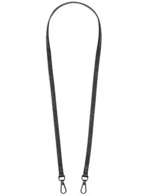 Brunello Cucinelli Monili-embellished Keychain - Black