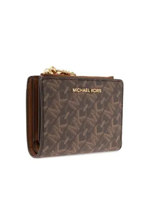 Michael Kors Logo Print Wallet