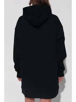 DIESEL® D-boxt Cotton Hoodie Dress