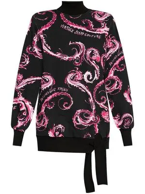 Versace Chromo Couture-print Dress