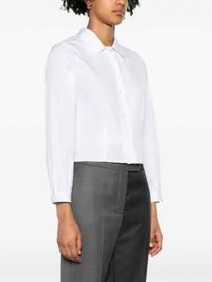 Thom Browne Cropped Cotton Shirt