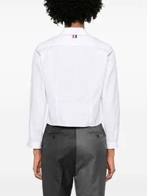 Thom Browne Cropped Cotton Shirt
