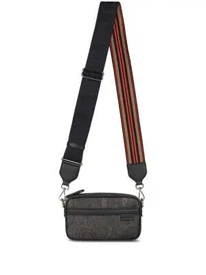 Etro Mini Paisley-print Camera Bag - Grey
