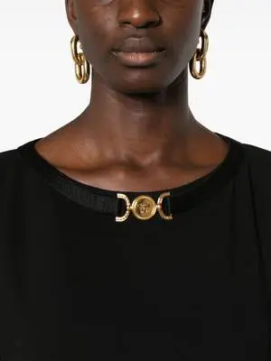 Versace Medusa Head Midi Dress