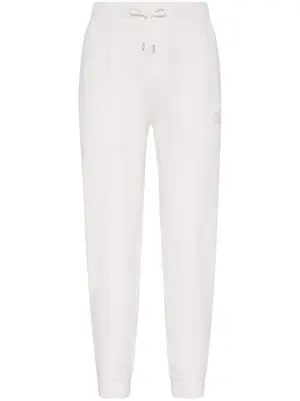 Brunello Cucinelli Straight-leg Track Pants - White