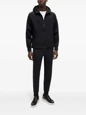BOSS Logo Appliqué Hooded Jacket
