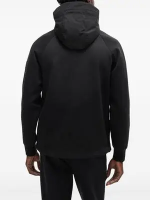 BOSS Logo Appliqué Hooded Jacket