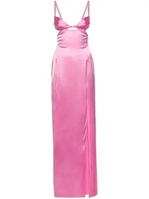 NENSI DOJAKA Double Petal Maxi Dress - Pink