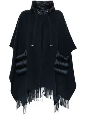 Herno Resort Poncho - Blue