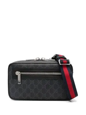 Gucci Gg Supreme Belt Bag - Black