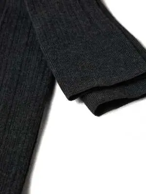 Brunello Cucinelli Ribbed Knee-high Socks - Grey