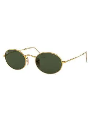 Ray-ban Oval Sunglasses - Gold