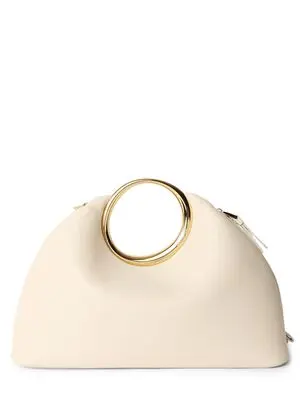 Jacquemus JACQUEMUS Le Calino Leather Top Handle Bag - Light Ivory