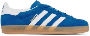 Adidas Originals By Alexander Wang Adidas Originals Gazelle Indoor Sneakers - Bluebird / Ftwr Whit